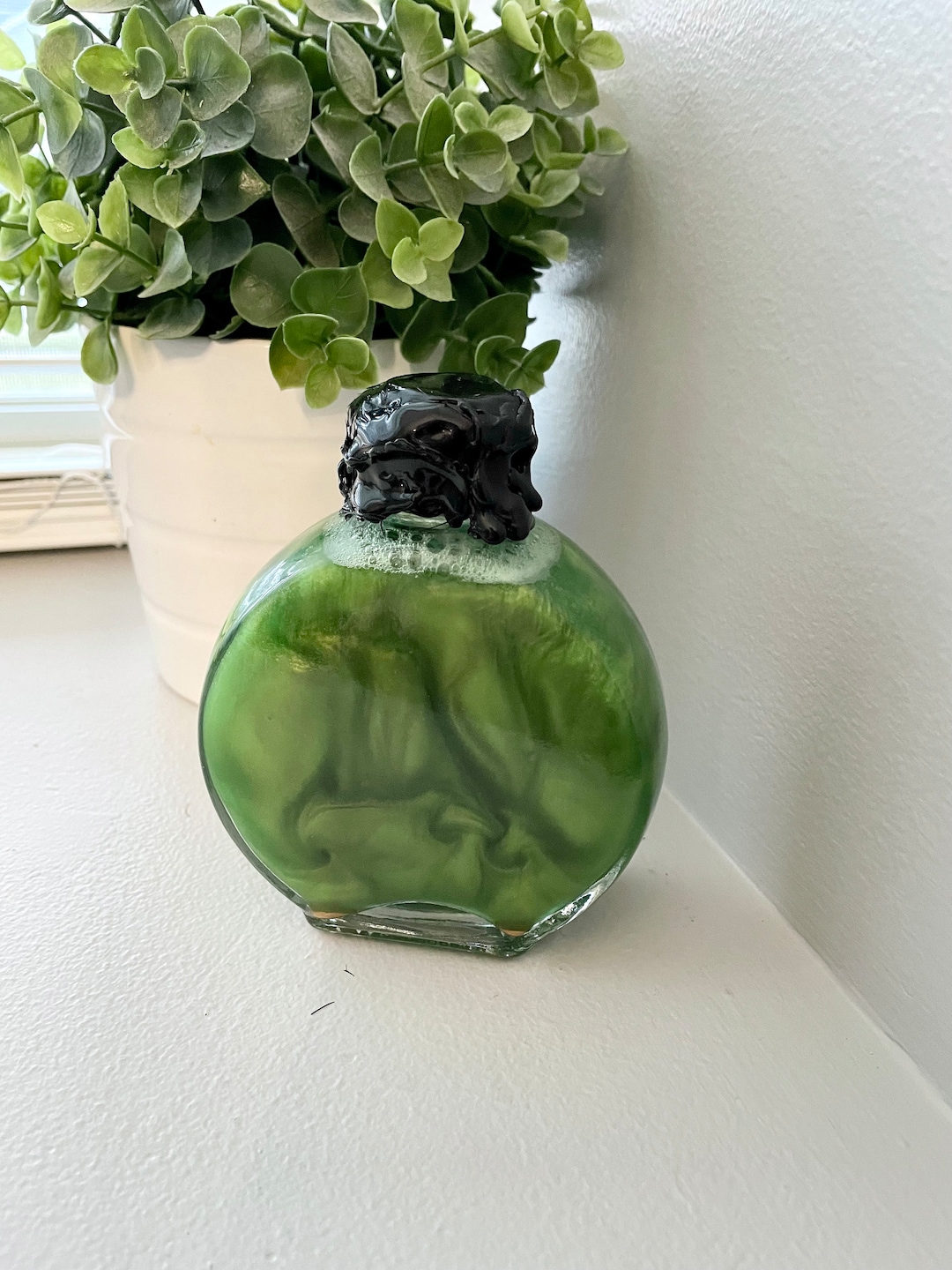 Poisoned Green Apple Potion Bottle: Calming Jar - Etsy