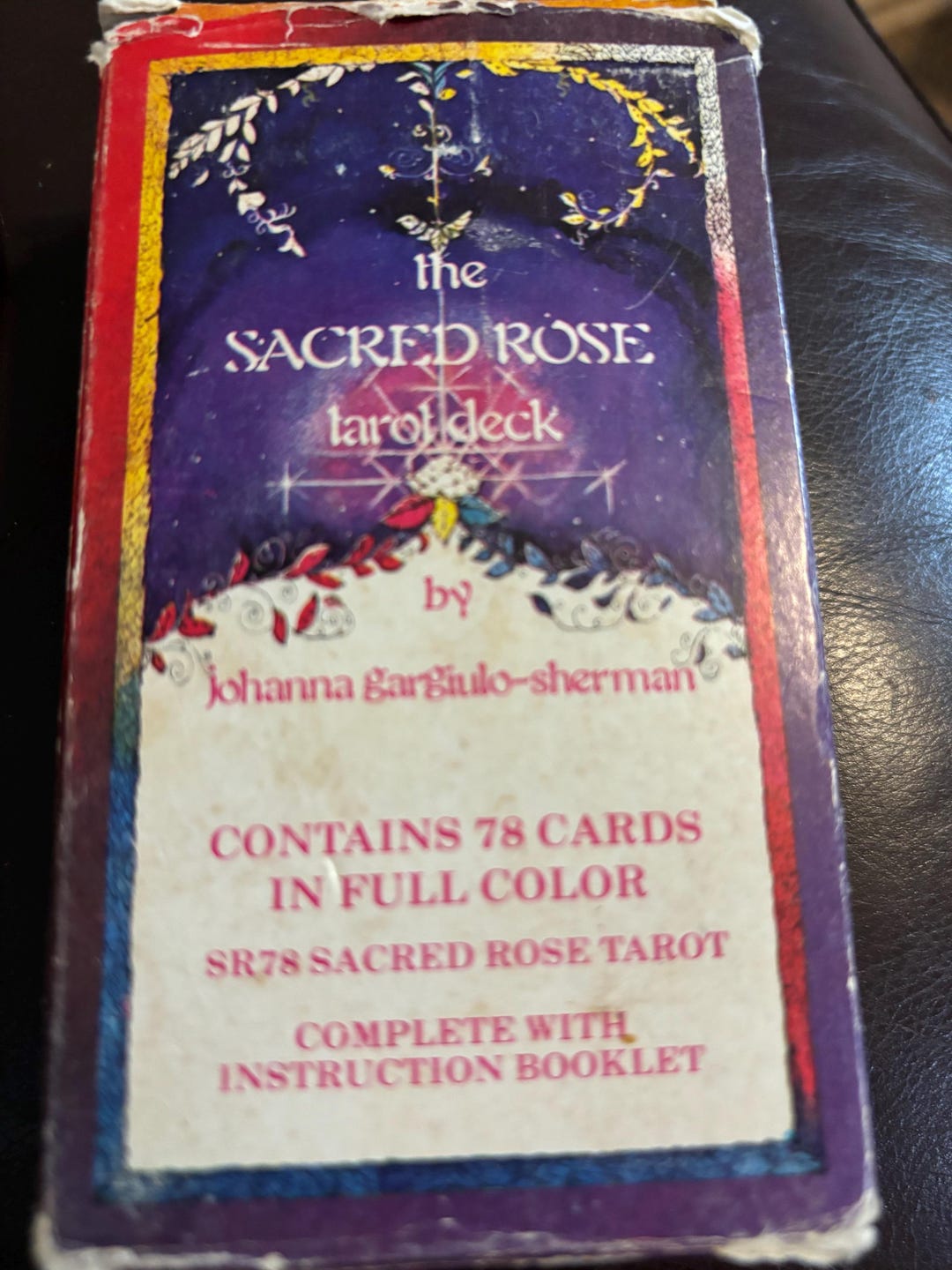 The Sacred Rose Tarot Deck - Etsy