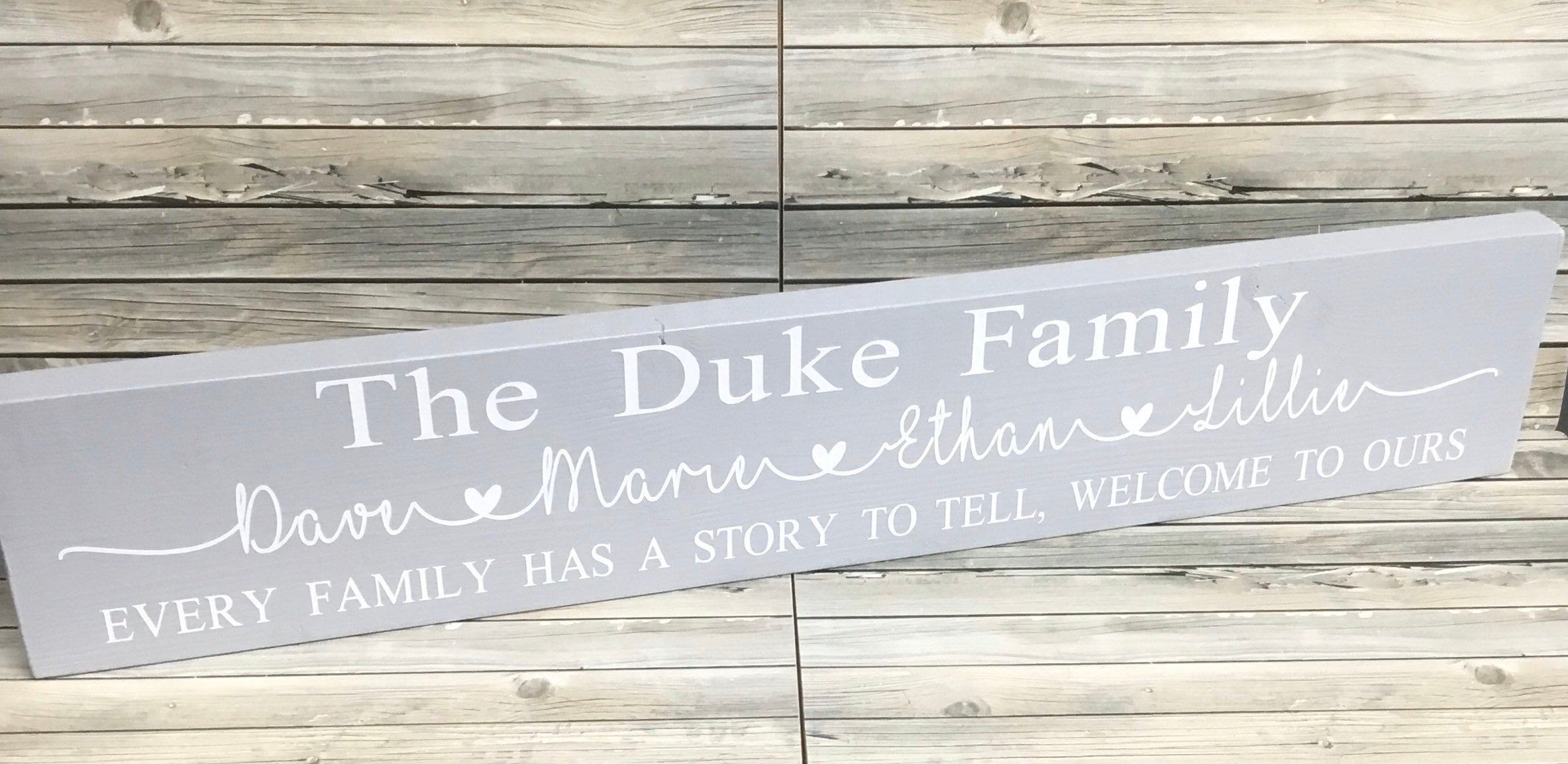 Personalised Wooden Family / Name Plaque . Surname Plaque. - Etsy UK