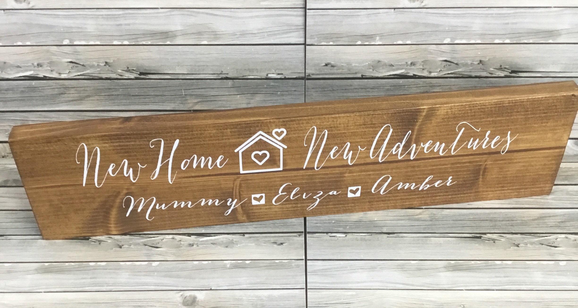 Personalised Wooden Family / Name Plaque . Surname Plaque. - Etsy UK