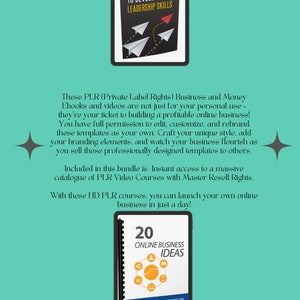 500 Business and Money Digital Downloads | Digital Product Resell ...