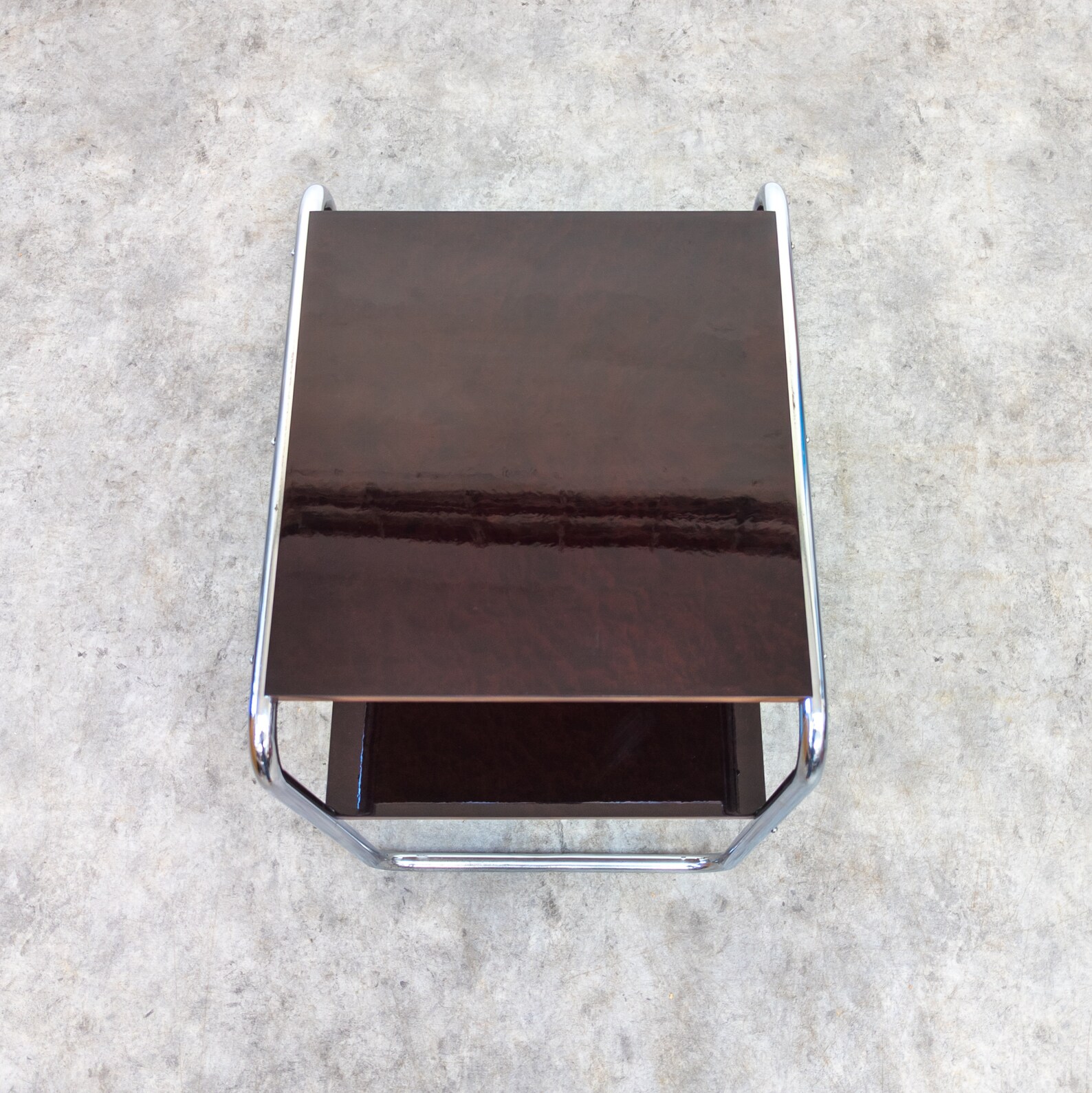 Rare Restored Bauhaus Tubular Steel Side Table by Marcel - Etsy