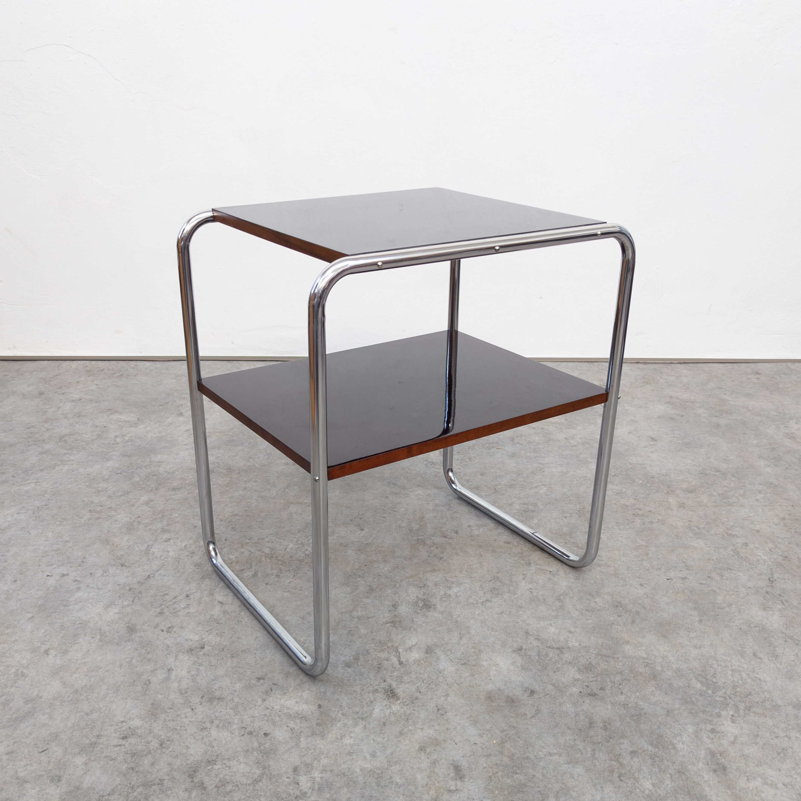 Rare Restored Bauhaus Tubular Steel Side Table by Marcel - Etsy
