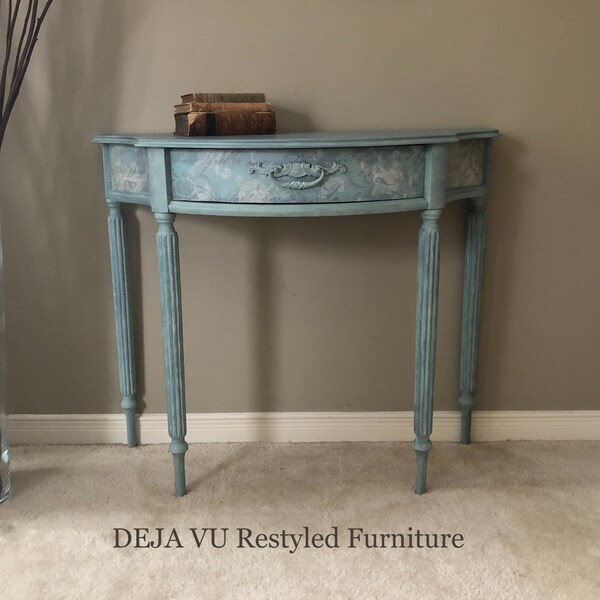 Painted Hallway Table - Etsy