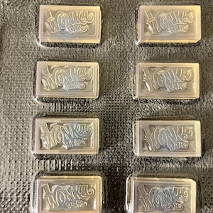 Wonka Bar Nugget Molds (three Sheets) - Etsy