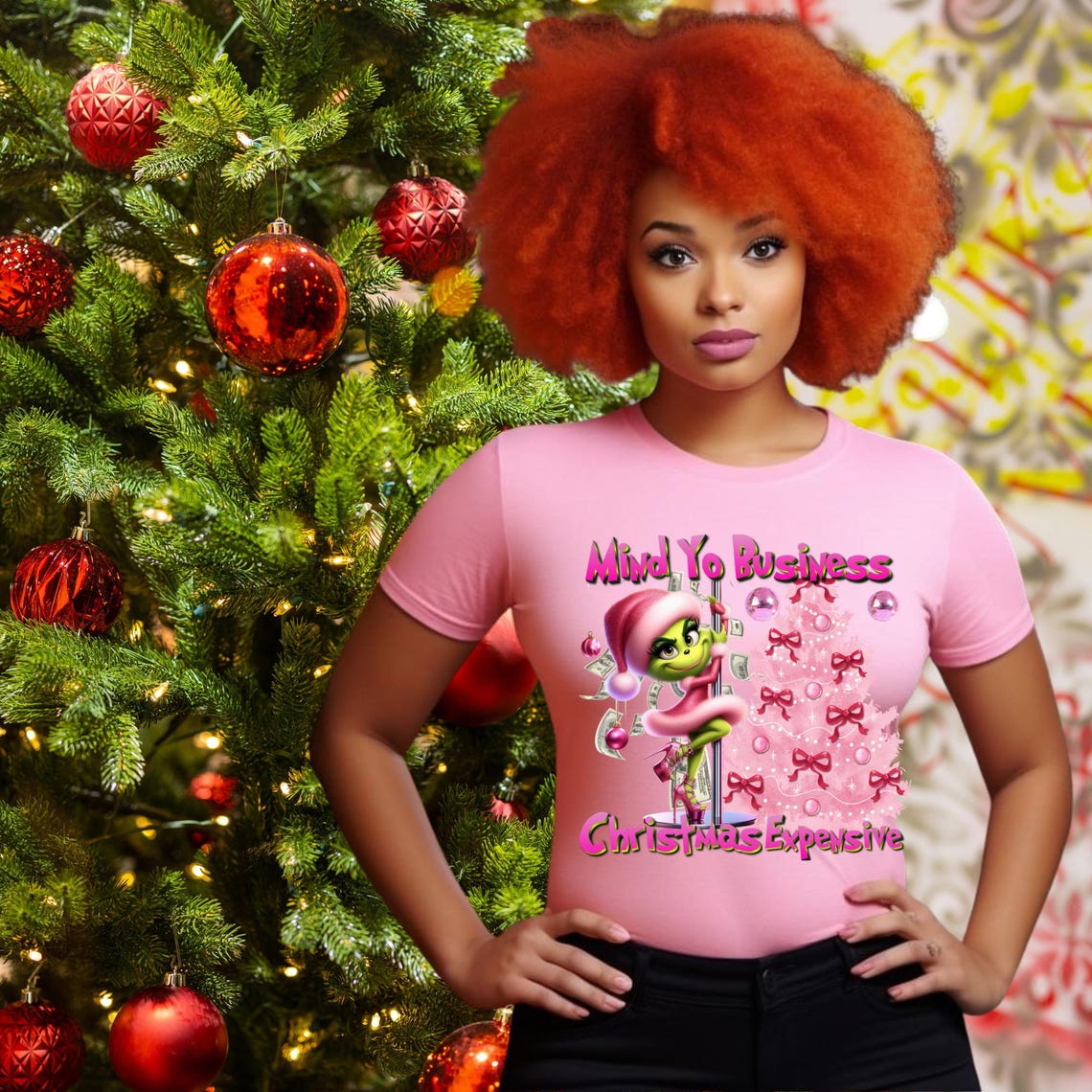 Mind Yo Business Grinch Bundle Png, Christmas is Expensive Png, Grinch ...