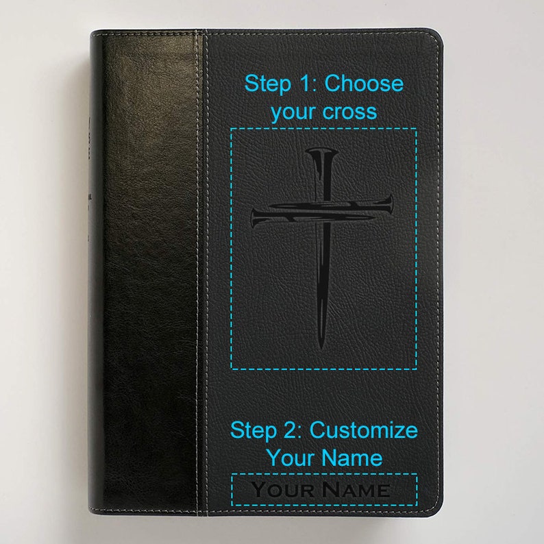 Personalized NIV Every Man's Bible | Large Print, Trutone (leatherlike ...