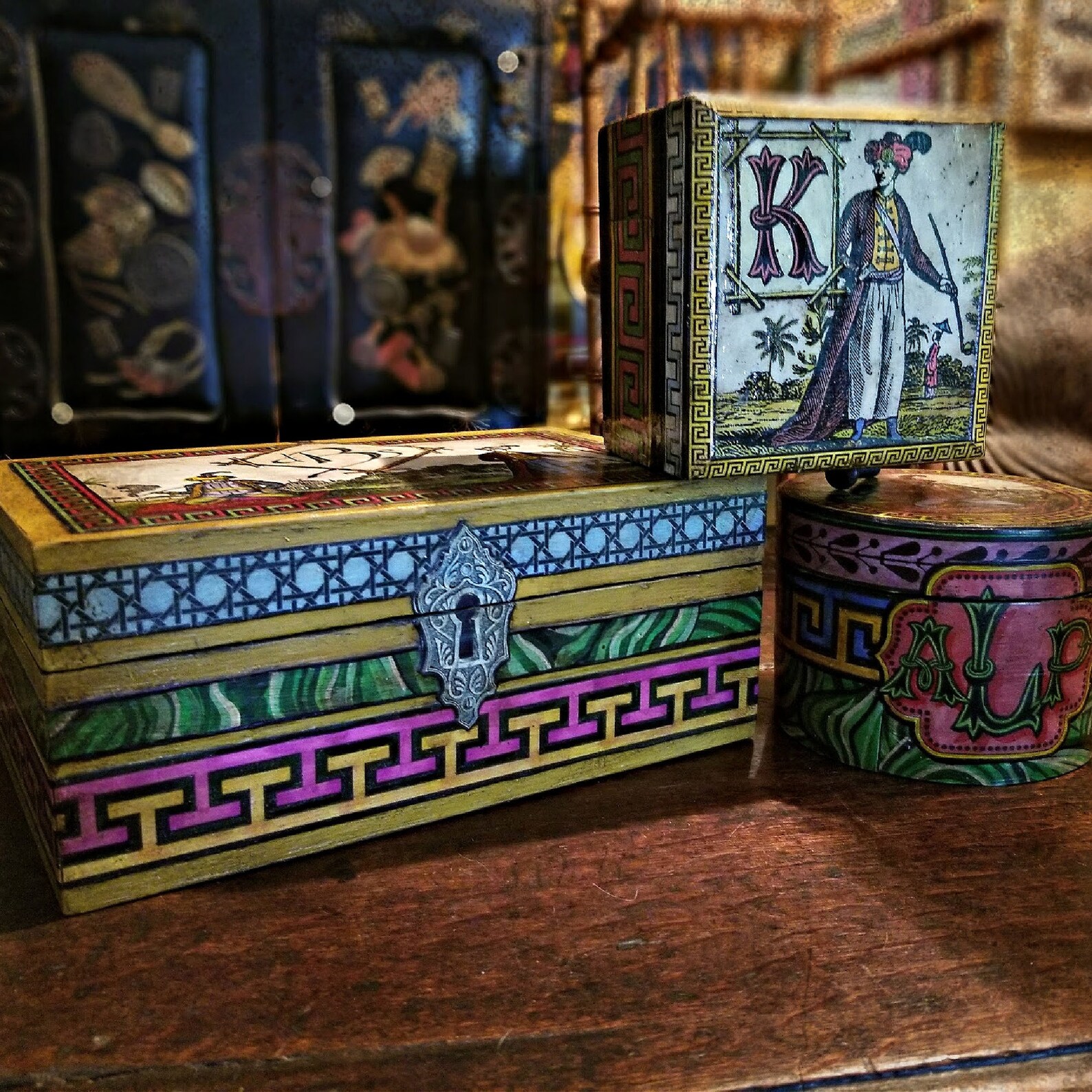 Large Monogrammed Sultan Smoking Box - Etsy