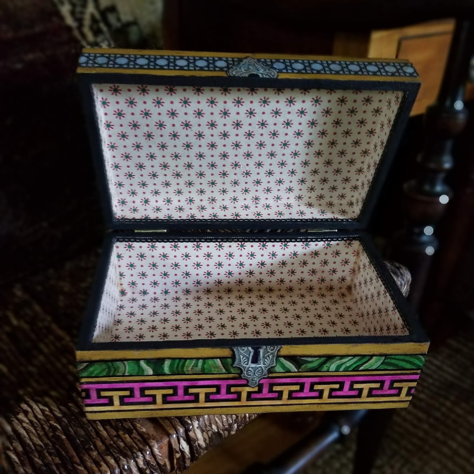 Large Monogrammed Sultan Smoking Box - Etsy