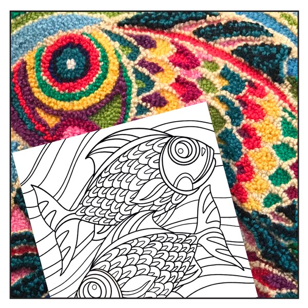 Rug Hook Pattern - Etsy