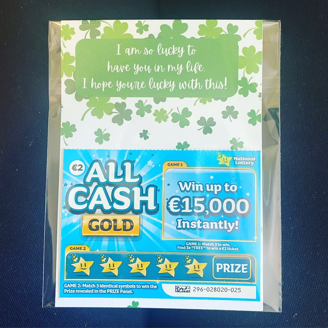 Scratch Card Gift Idea - Etsy