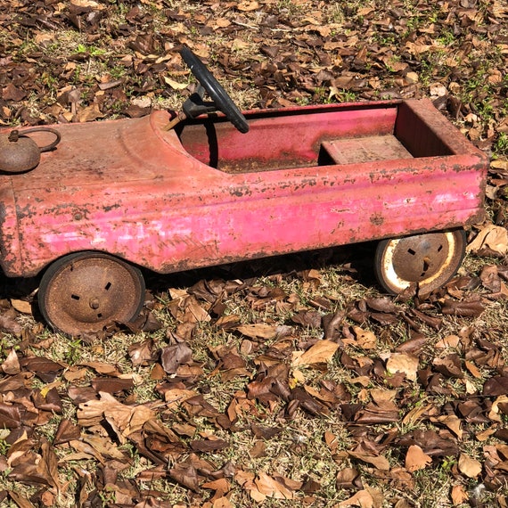 Tricycles Toy Automobiles Antique Pedal Fire Engine Toys & Games Toys ...