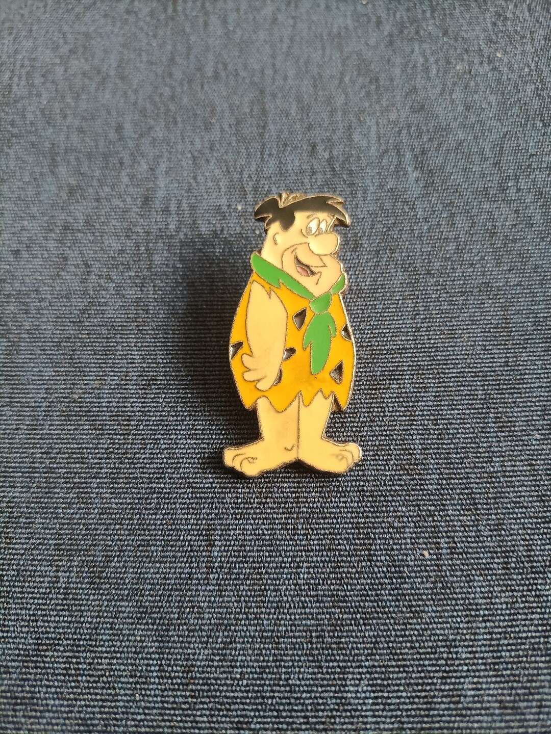Fred Flintstone Enamel Badge - Etsy