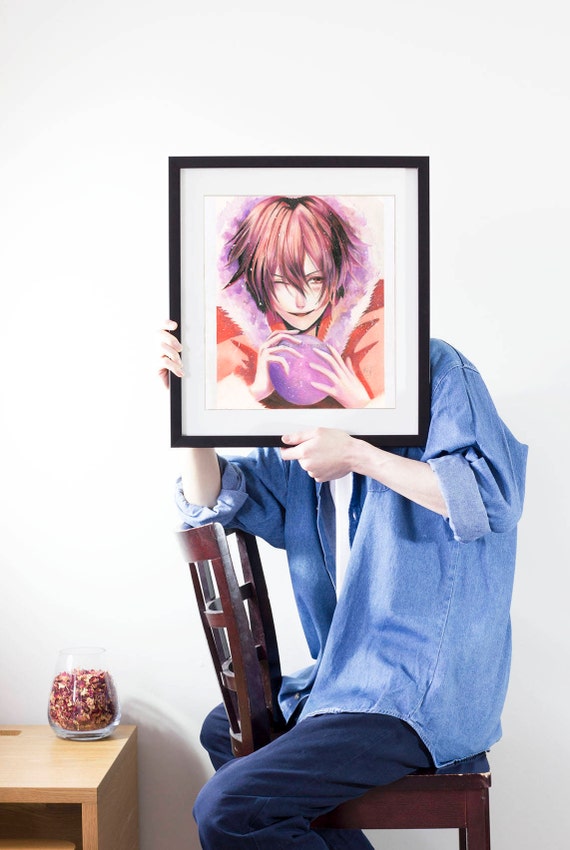 Anime Guy Sitting In Chair