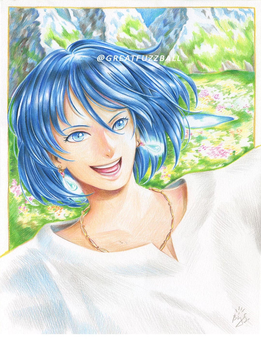Howl Jenkins Pendragon, Howl's Moving Castle , Anime Art Print ...