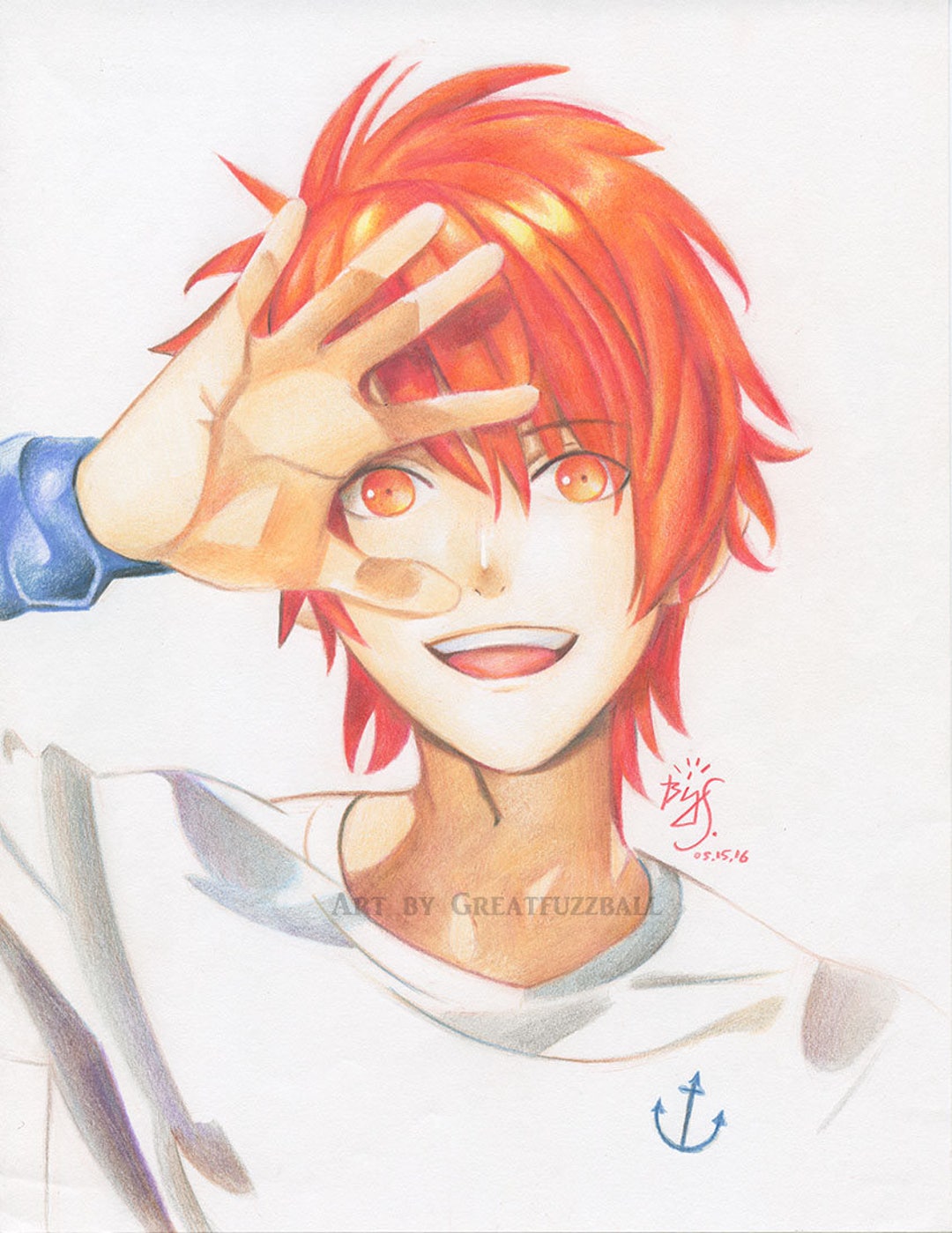 Ittoki Otoya, Summer Sunshine, Anime Art Print, Anime Gifts, Unique ...