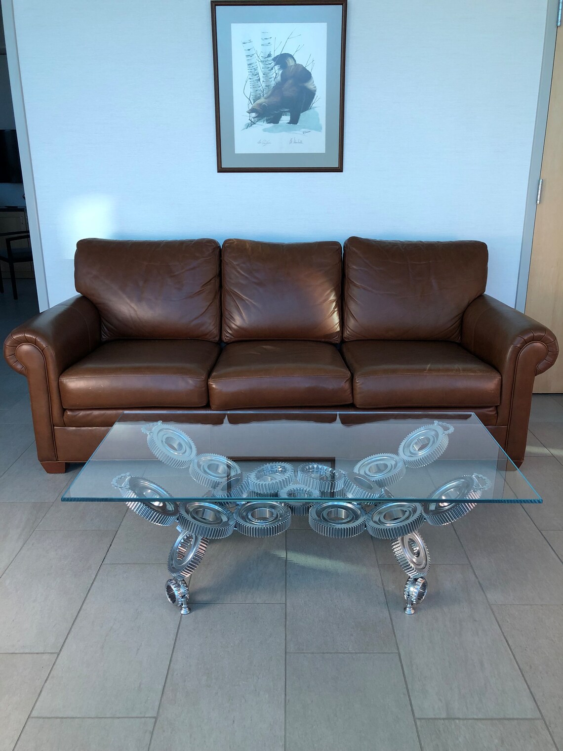 Arched Gear Coffee Table - Etsy