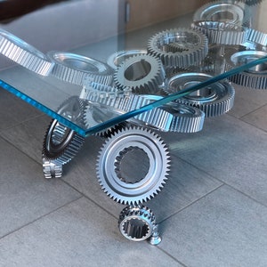Arched Gear Coffee Table - Etsy