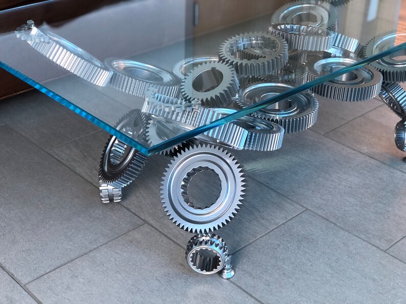 Arched Gear Coffee Table - Etsy