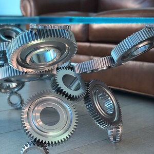 Arched Gear Coffee Table - Etsy
