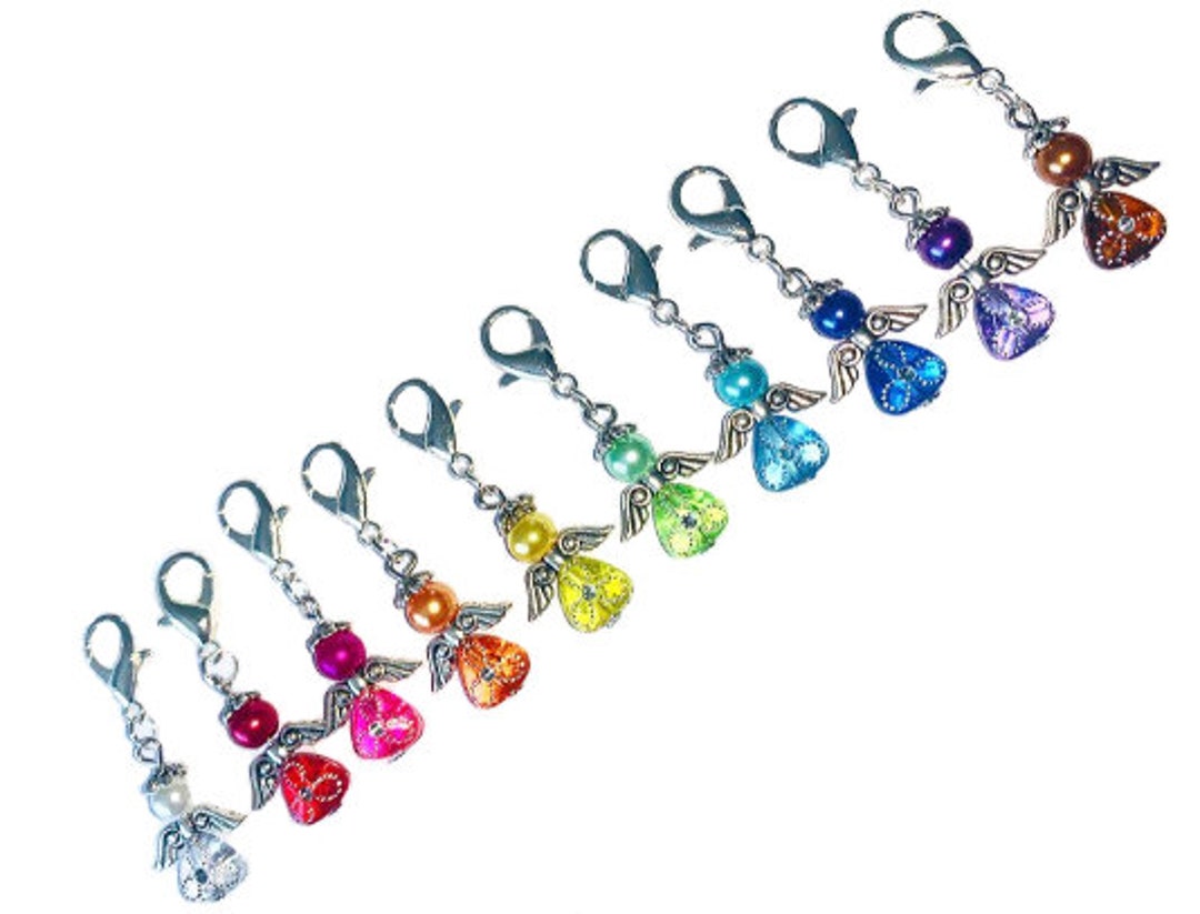 Angel Zipper Pull Angel Bag Charm Zip Charms Zipper Pull - Etsy