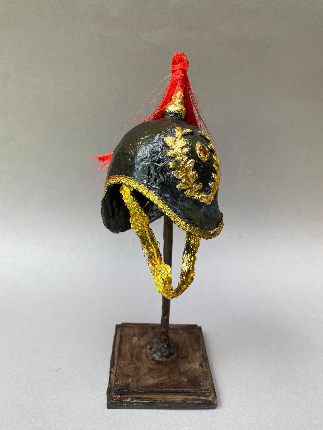 Replica of the Imperial Army Dragoon Helmet. Paper Mache. Free Shipping ...