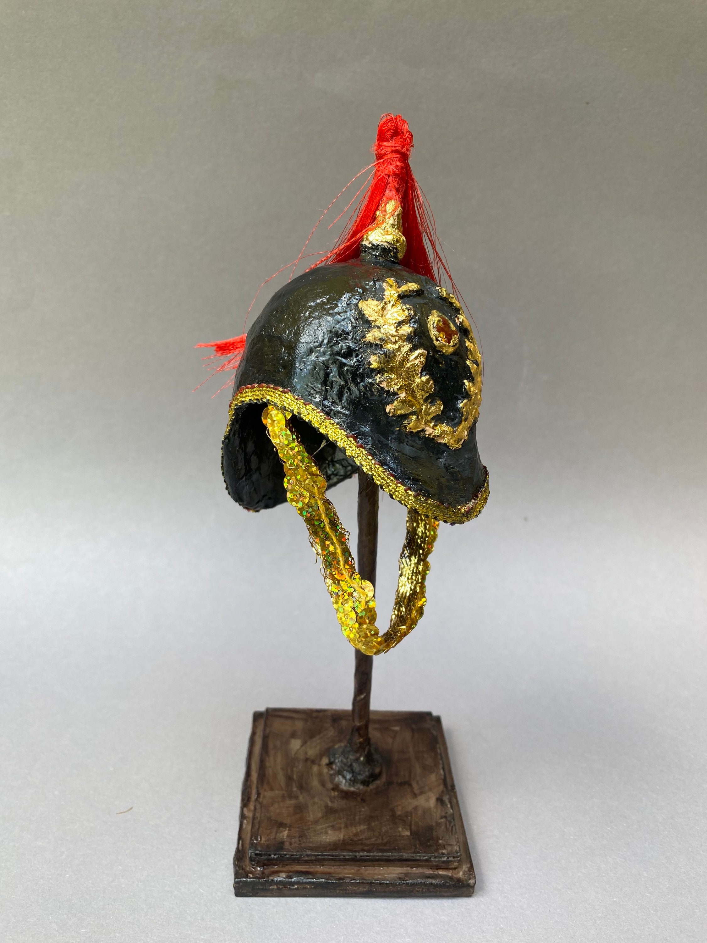 Replica of the Imperial Army Dragoon Helmet. Paper Mache. Free Shipping ...