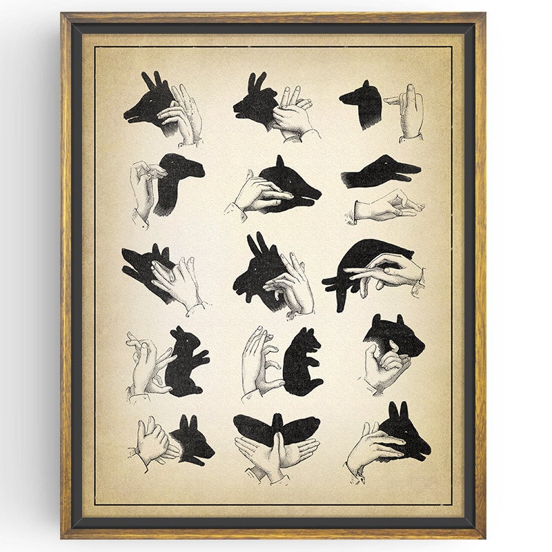 Shadow Puppet - Etsy