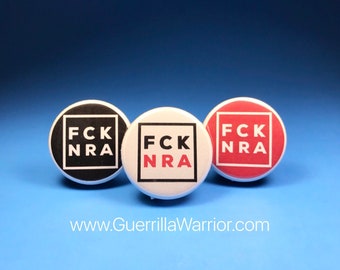 FCK THE NRA 1.25 Inch Pinback Button - Etsy
