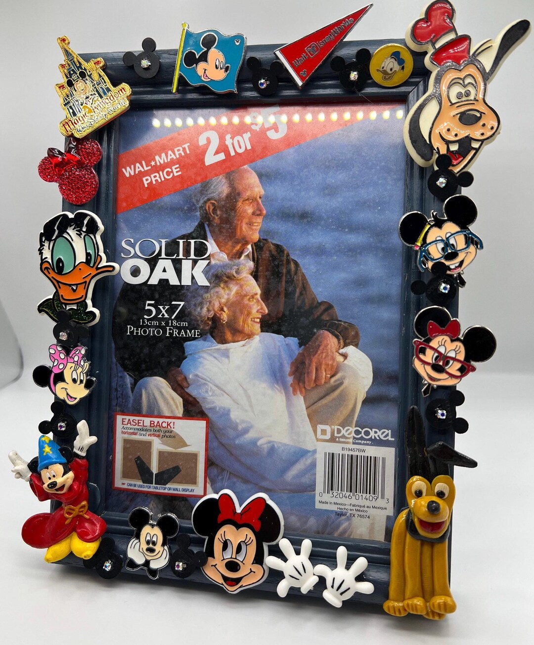 Disney Mickey & Friends Photo Frame With Collectible Pins (5x7) - Etsy