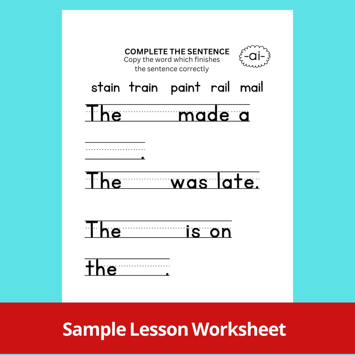 Phonics for Beginner Readers - Learn to Read, Trace, Copy and Write ...