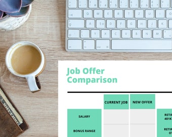 Job Offer Comparison - Etsy
