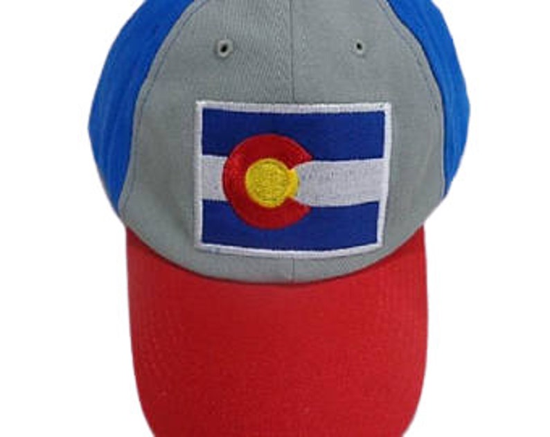 Colorado Flag Embroidered Baseball Hat - Fits Kids to Adults ...