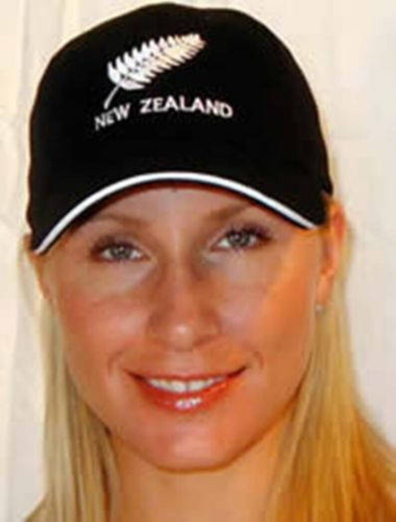 New Zealand Silver Fern Baseball Cap - Etsy