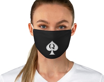 Queen of Spades Mask - Etsy