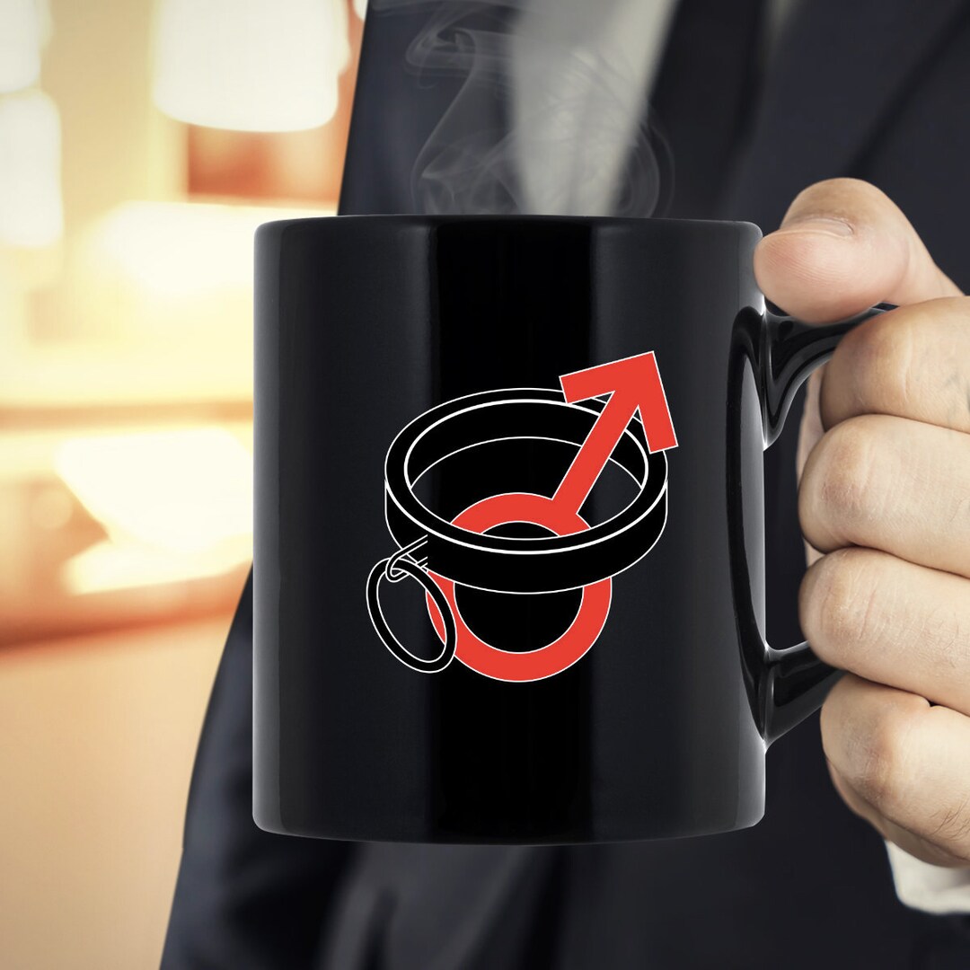 Submissive Male Black Coffee Mug. Femdom or BDSM Gift for Sub - Etsy
