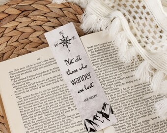 2024 Wander Through, Turn the Page, Found in a Book, Printable Bookmark ...