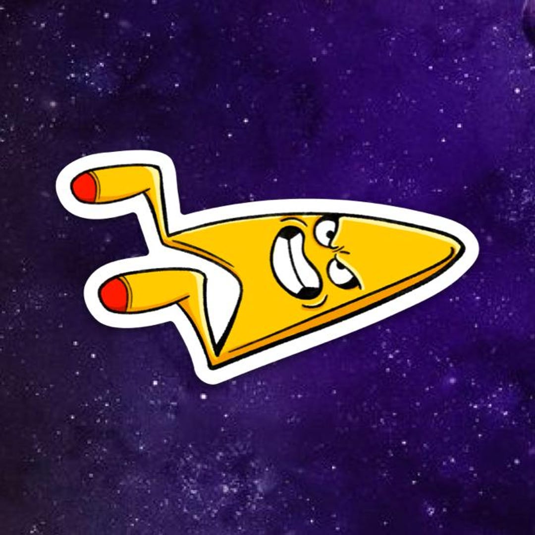 U.S.S. Badgey Vinyl Sticker, Lower Decks Fan Art, Fan Favorite Sticker ...