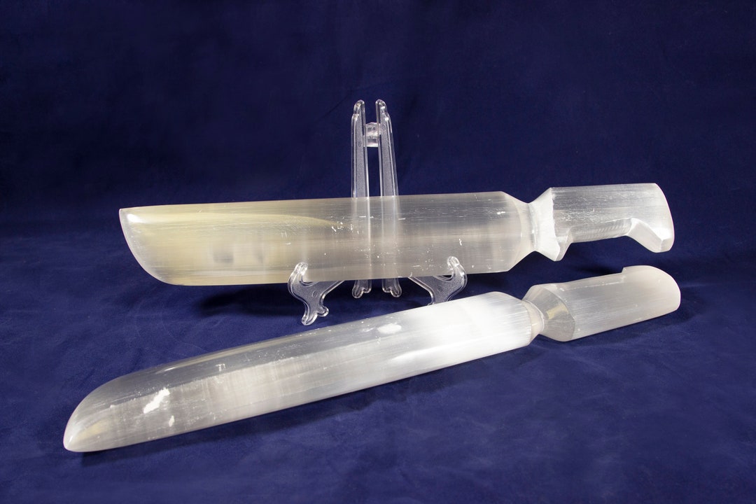 Selenite Sword (individual Piece) - Etsy