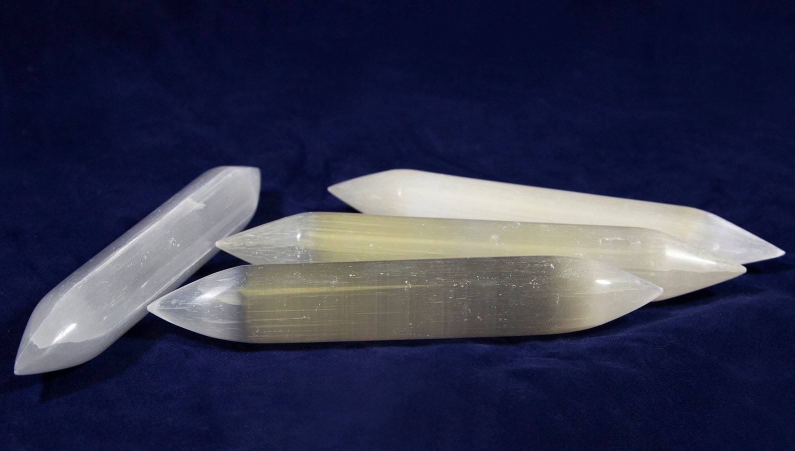 Selenite Double Sided Point Wands Double Terminated Wand - Etsy