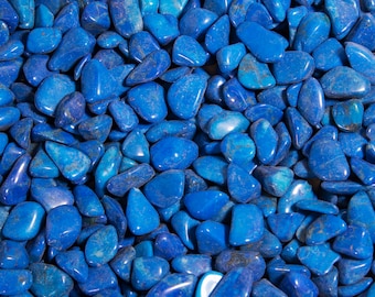 1 Large BLUE HOWLITE Tumbled Stone Dyed Turqoise Color Healing Crystal ...