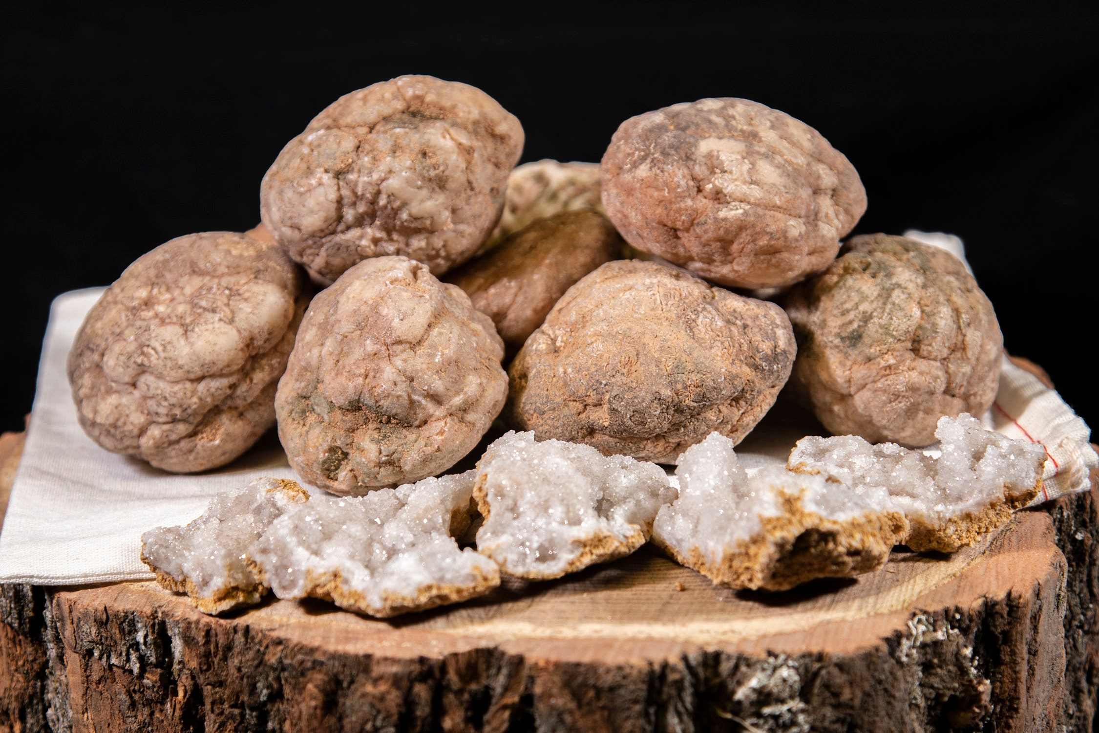 Break Your Own Geodes 10 Piece Gift Set 1.53 | Etsy