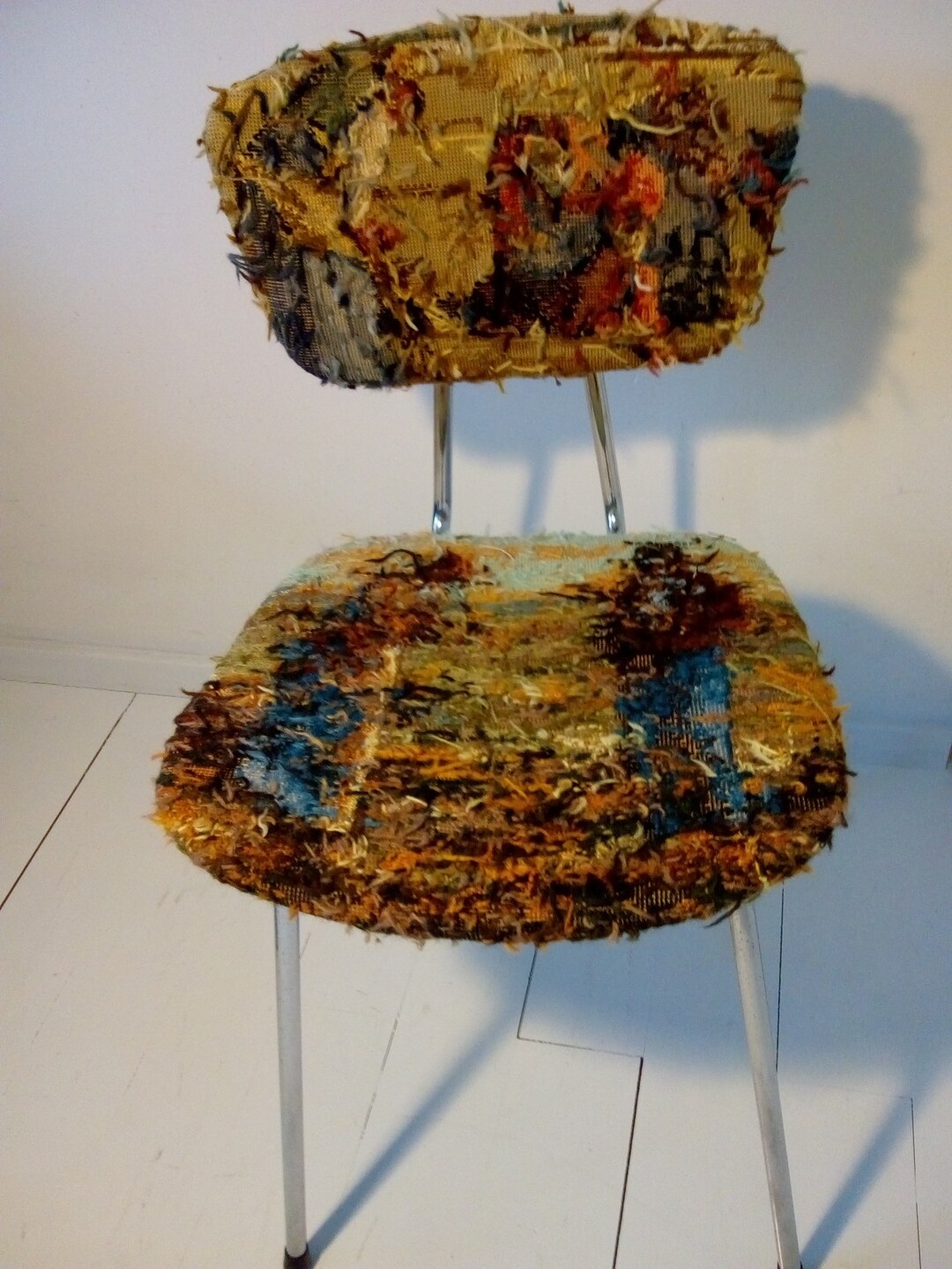 Tube Frame Chair Professionally Upholstered With Inverted - Etsy