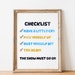 Bluey Checklist Digital Print Bluey Quote Print Kids Room Decor ...