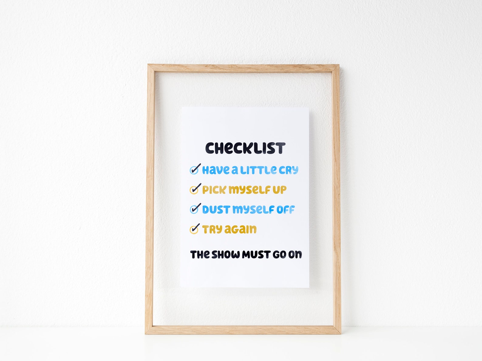 Bluey Checklist Digital Print Bluey Quote Print Kids Room Decor ...