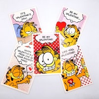 Vintage 1987 Garbage Pail Kids Card Gushing Garfield 447a. - Etsy