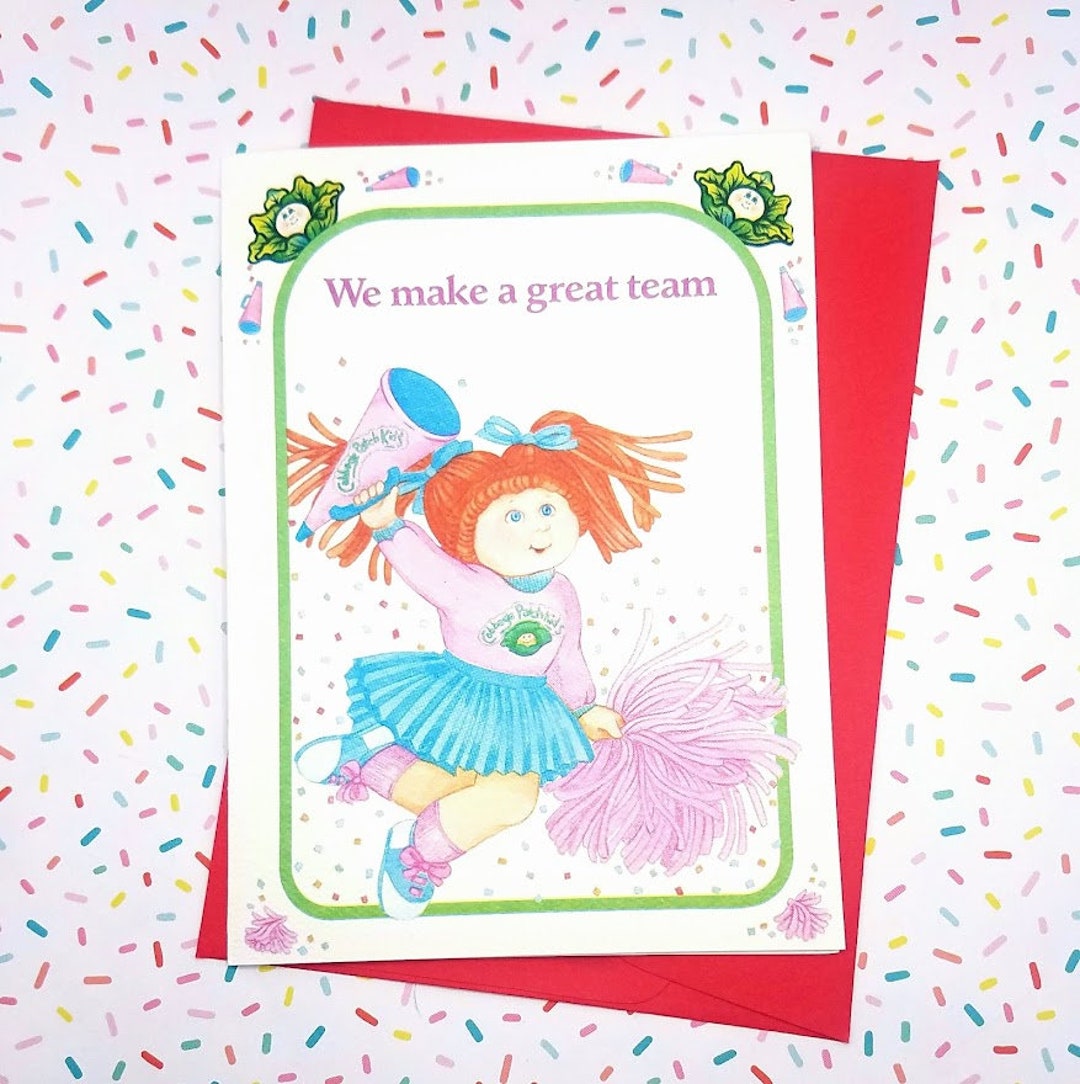 Cabbage Patch Kids Greeting Card - Etsy
