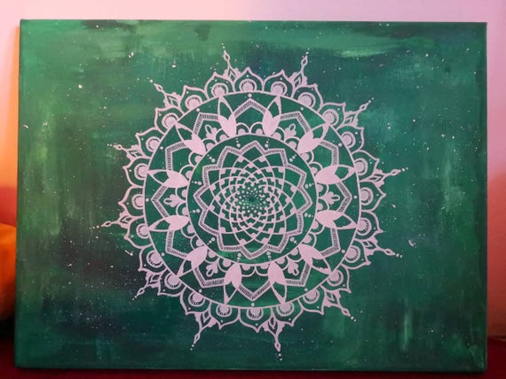 Spiritual Mandalas Divine Mandala, Zentangle, Spiritual Art For Peace,