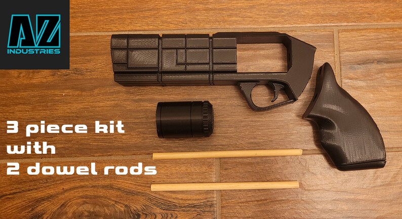 Control Service Weapon 3D Printed Replica - Etsy Canada