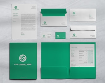 Business Identity Package Canva Template Corporate Identity Pack MS ...